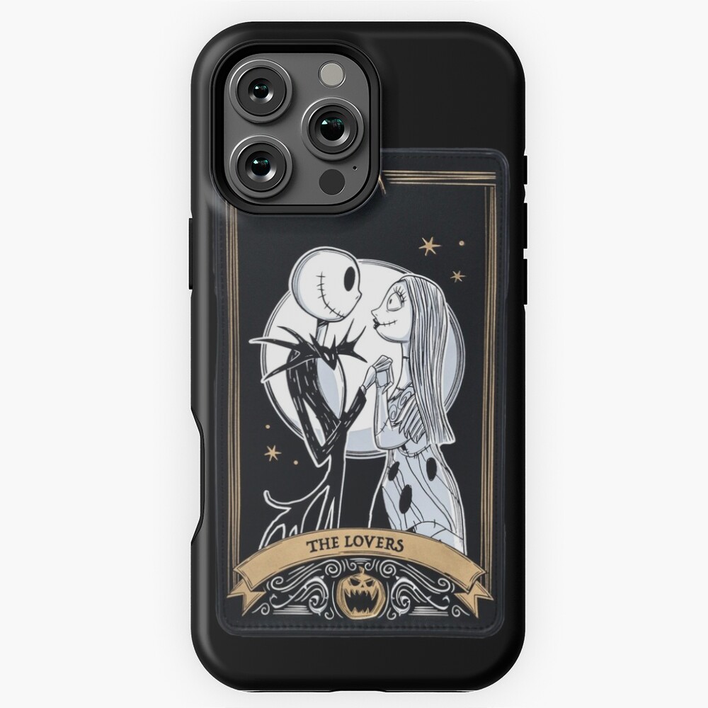 The lovers tarot jack and sally Phone Case for iPhone 16 15 14 13 12 11 ...