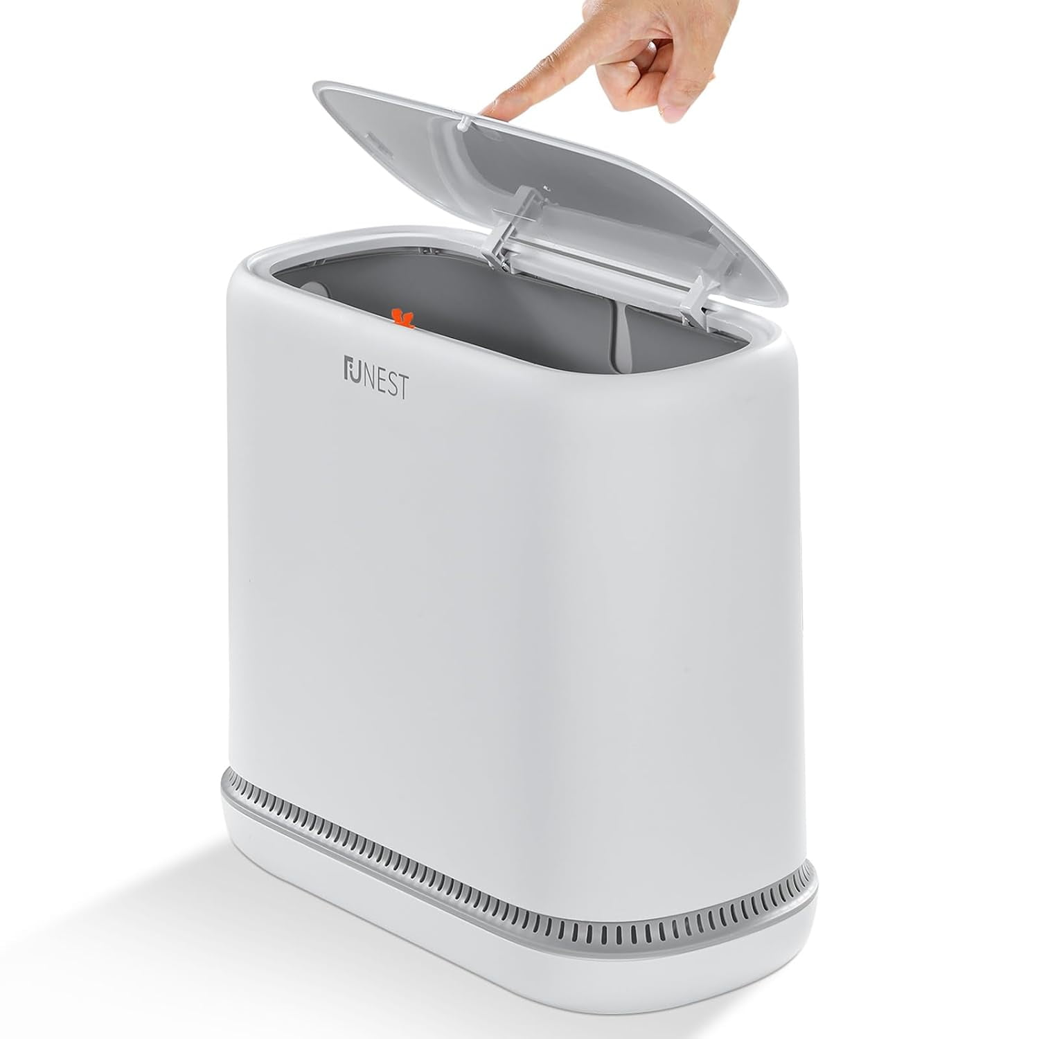 The most interesting bathroom trash can, a 3.3-gallon slender trash can ...