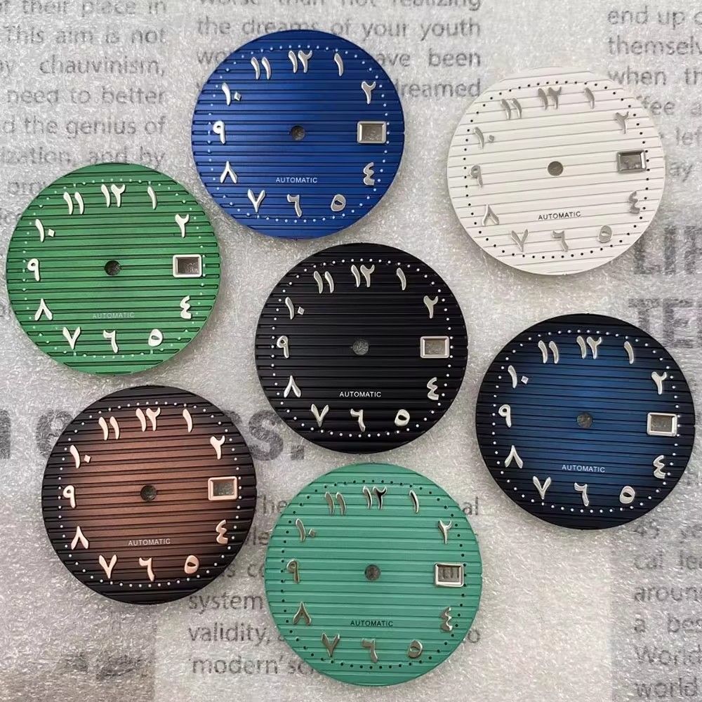 The new 30.5mm modified S dial, Middle Eastern Arabic numerals, no ...