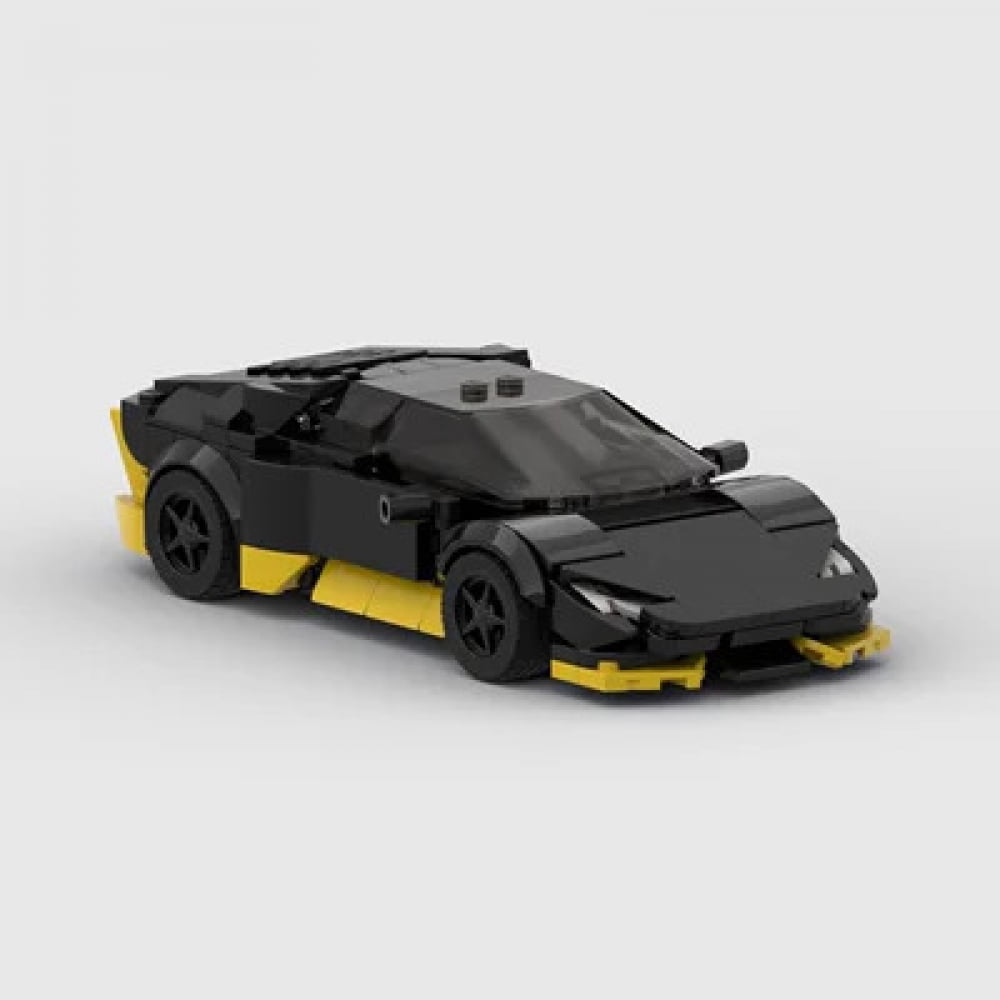 The new MOC Lambo Hurricane building blocks Speed Champion Racer sports ...