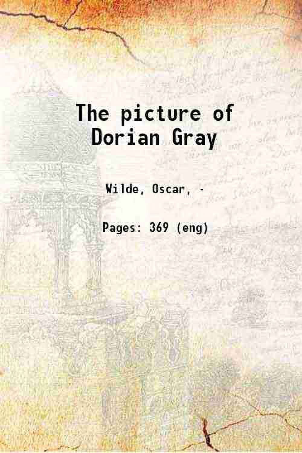 The picture of Dorian Gray 1910 - Walmart.com