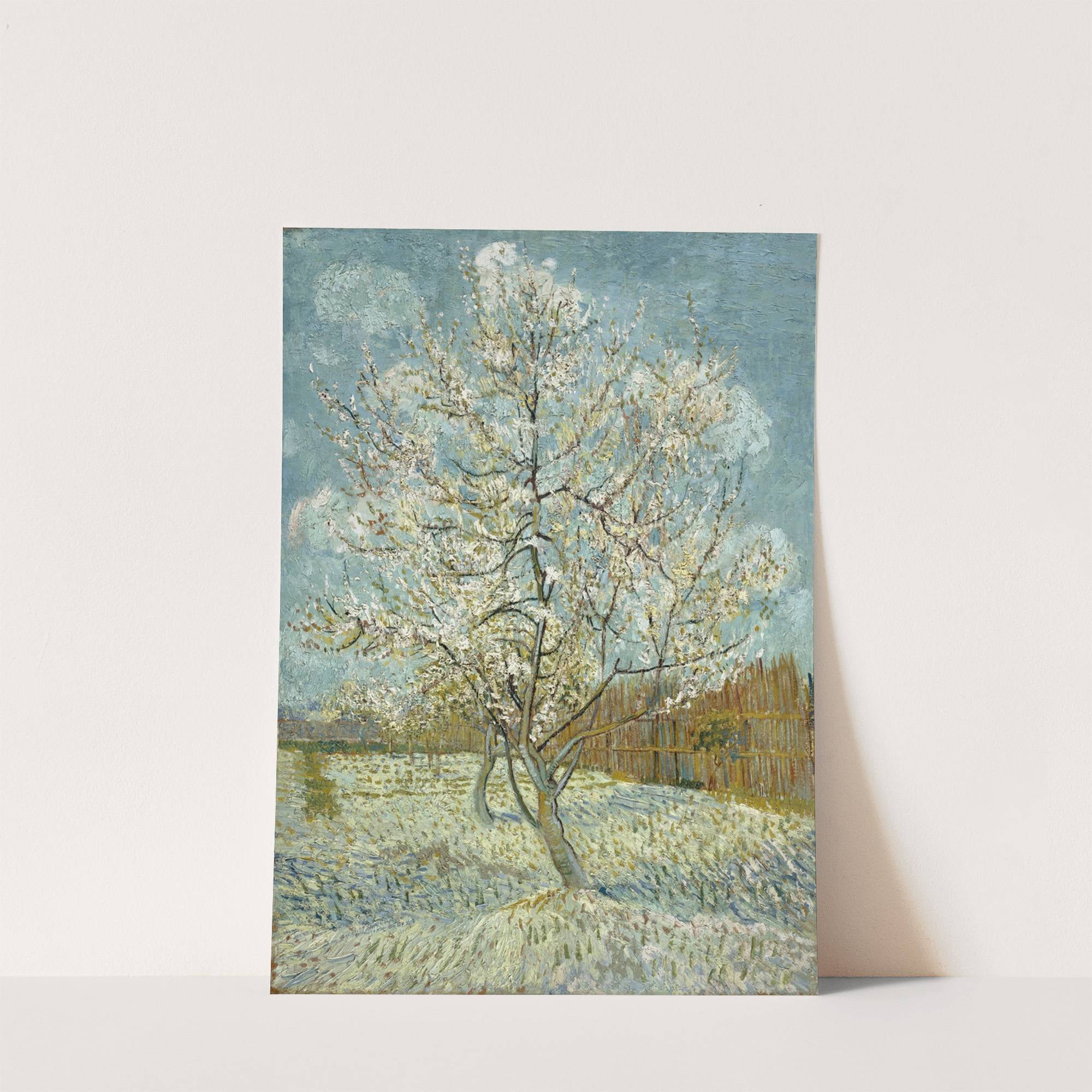 The pink peach tree - Vincent Van Gogh Artwork - livingroom bedroom ...