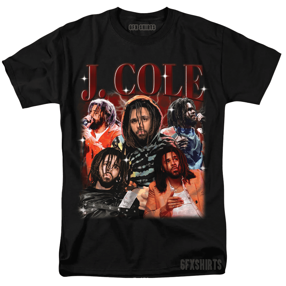 The puff sleeve design brings a charming vintage look J Cole Tee Tour ...