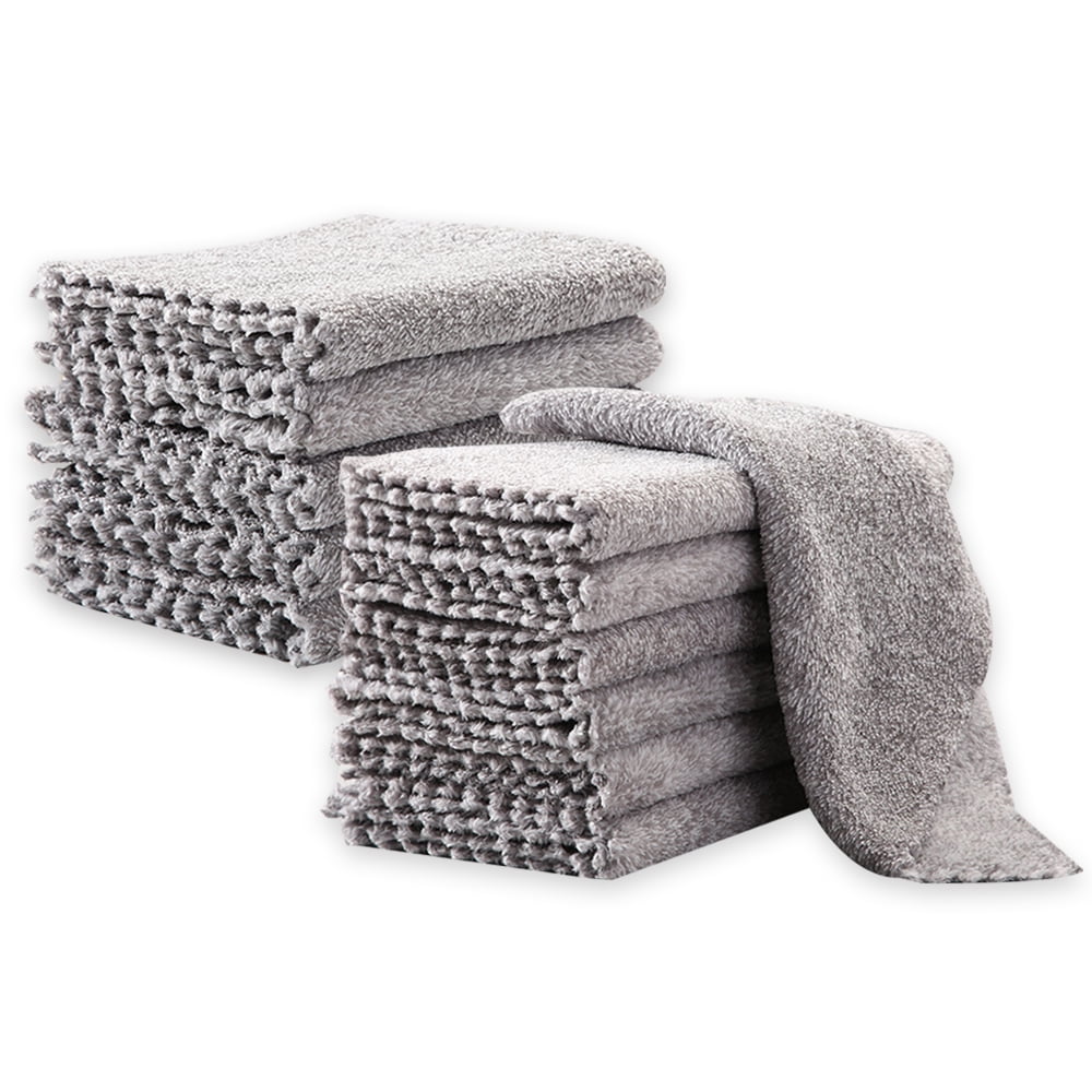 The rag is soft, absorbent, fluffy and streamless, suitable for ...
