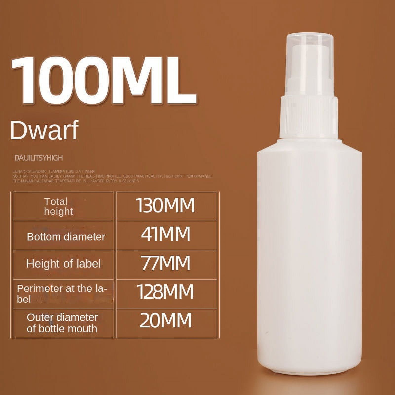 The small sprayer alcohol spray bottle 20/30/50/100ml transparent spray ...