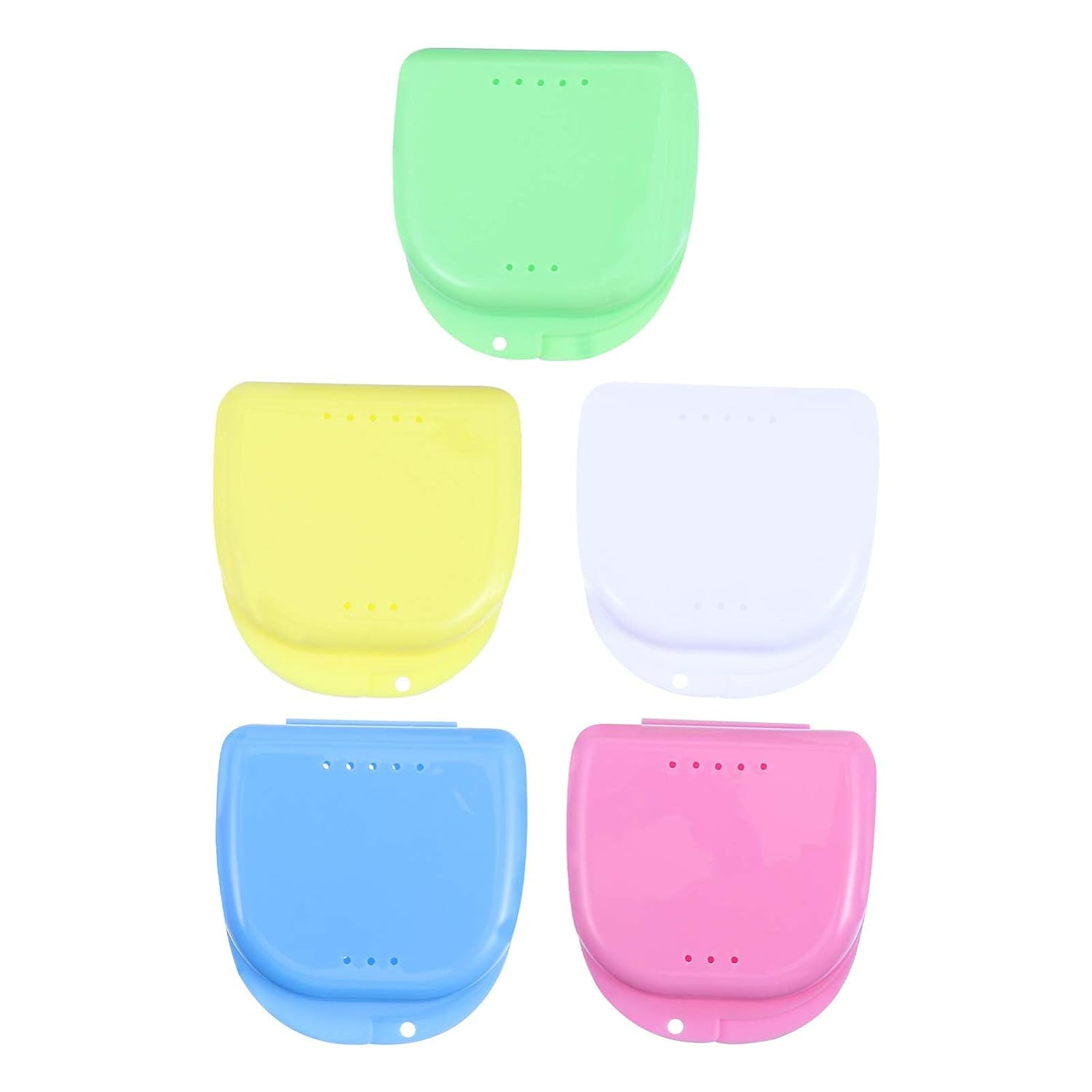 The teeth retainer case designed with small holes, which ensures air ...