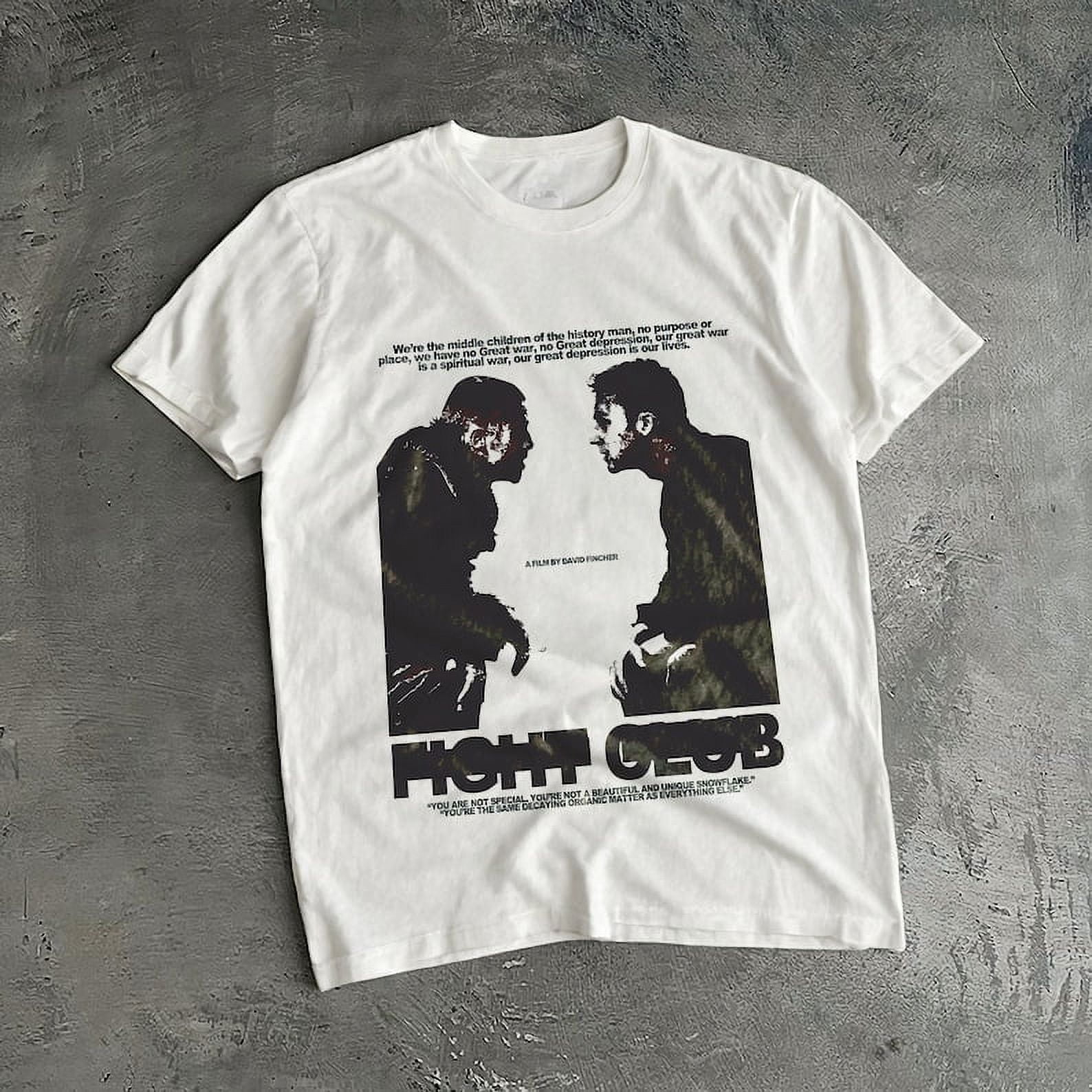 The unisex soft-style t-shirt, 100% cotton, Vintage Tyler Durden Fight ...