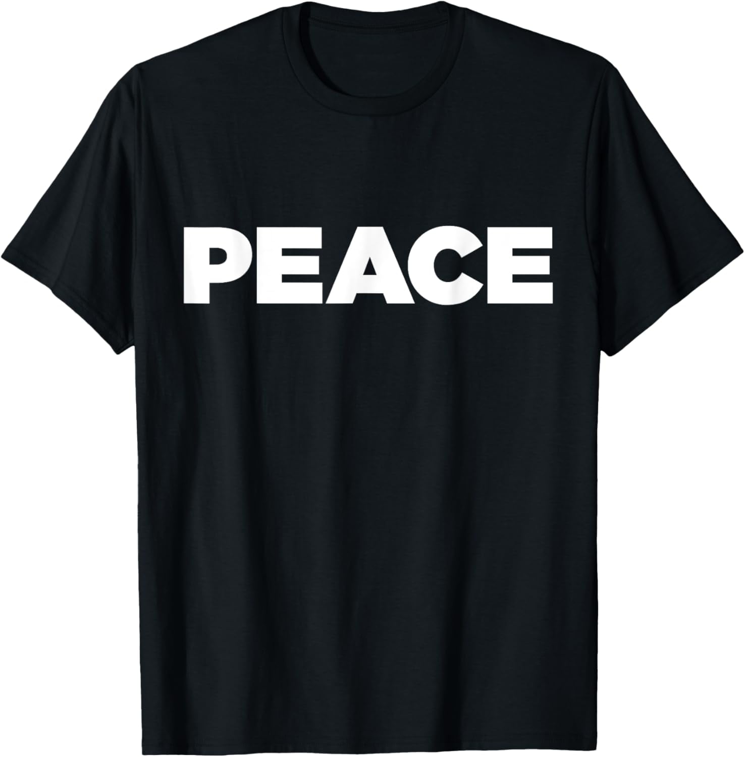 The word Peace | A bold design that says Peace T-Shirt - Walmart.com