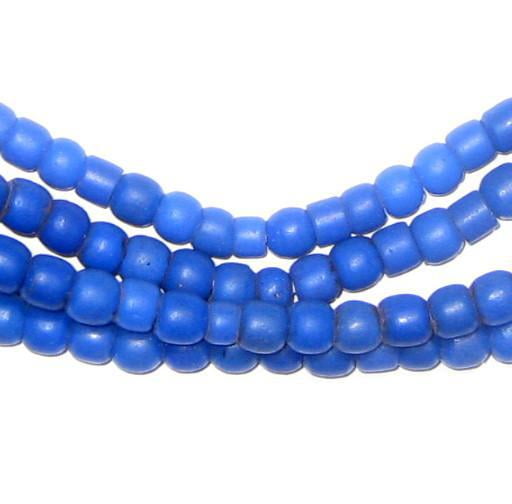 TheBeadChest Cobalt Blue Turkana Beads: Authentic East African Tribal ...