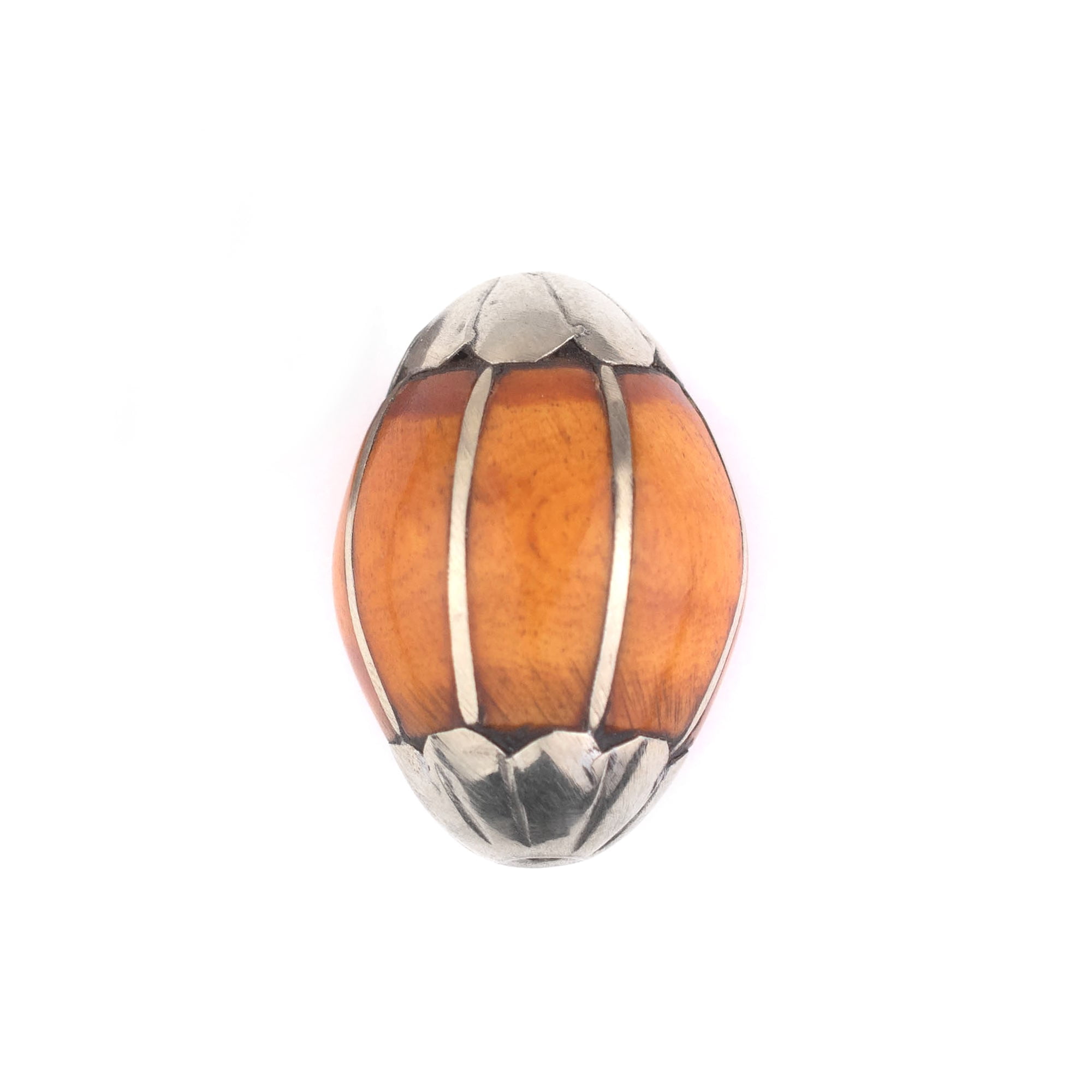 The Bead Chest Hand-Capped Moroccan Resin Bead 32x22mm Morocco African ...