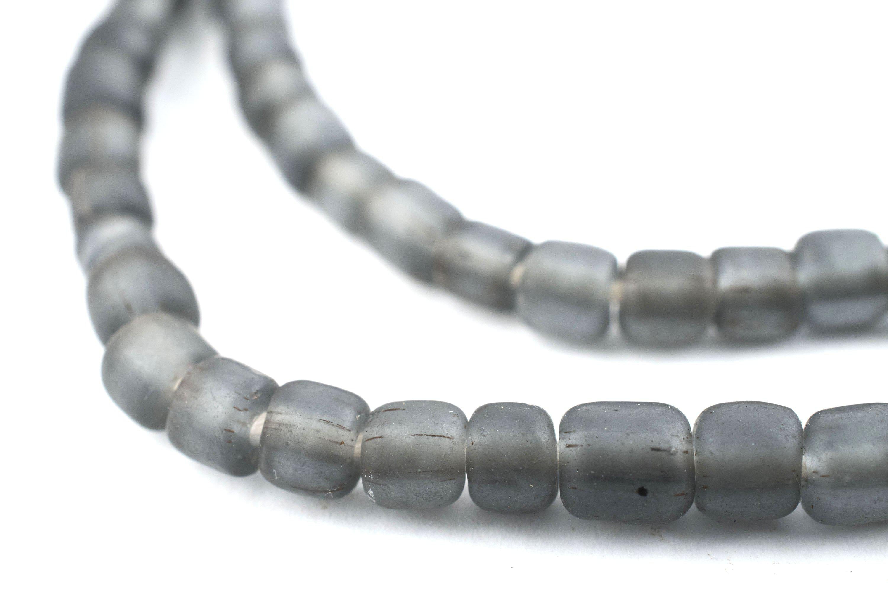 The Bead Chest Indonesian Glass Beads, Small Java Bali 4mm Spacers ...