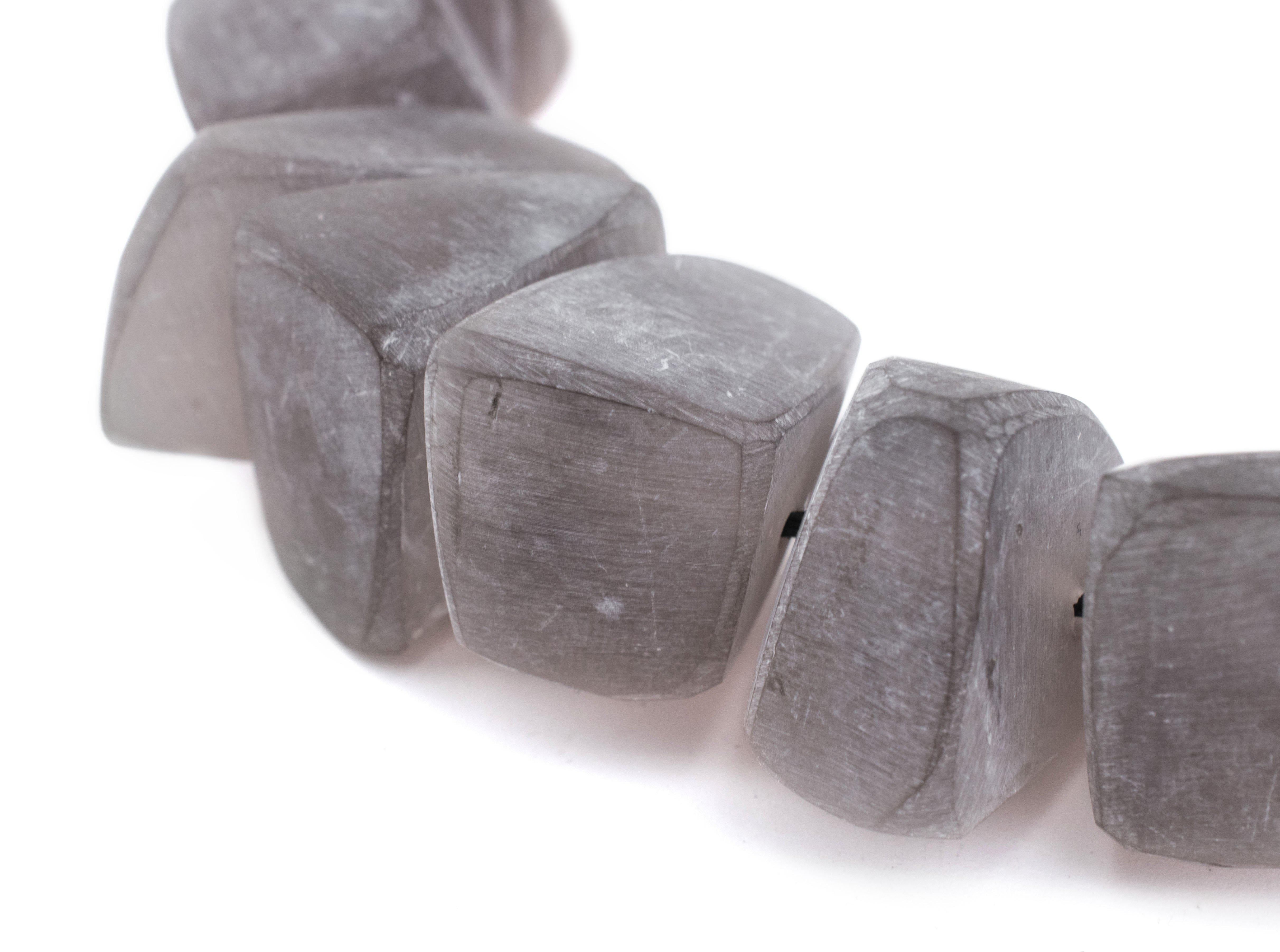 The Bead Chest Moroccan Black Resin Chunk Beads 24mm Morocco African ...