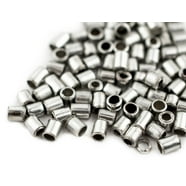 Crimp Tubes Variety Pack Sizes 1, 2, 3 & 4 600/Pkg-Silver-Plated ...
