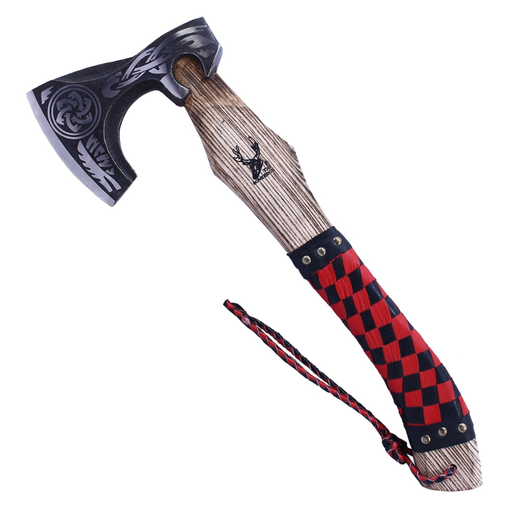 Leather Wrap Axe Handle