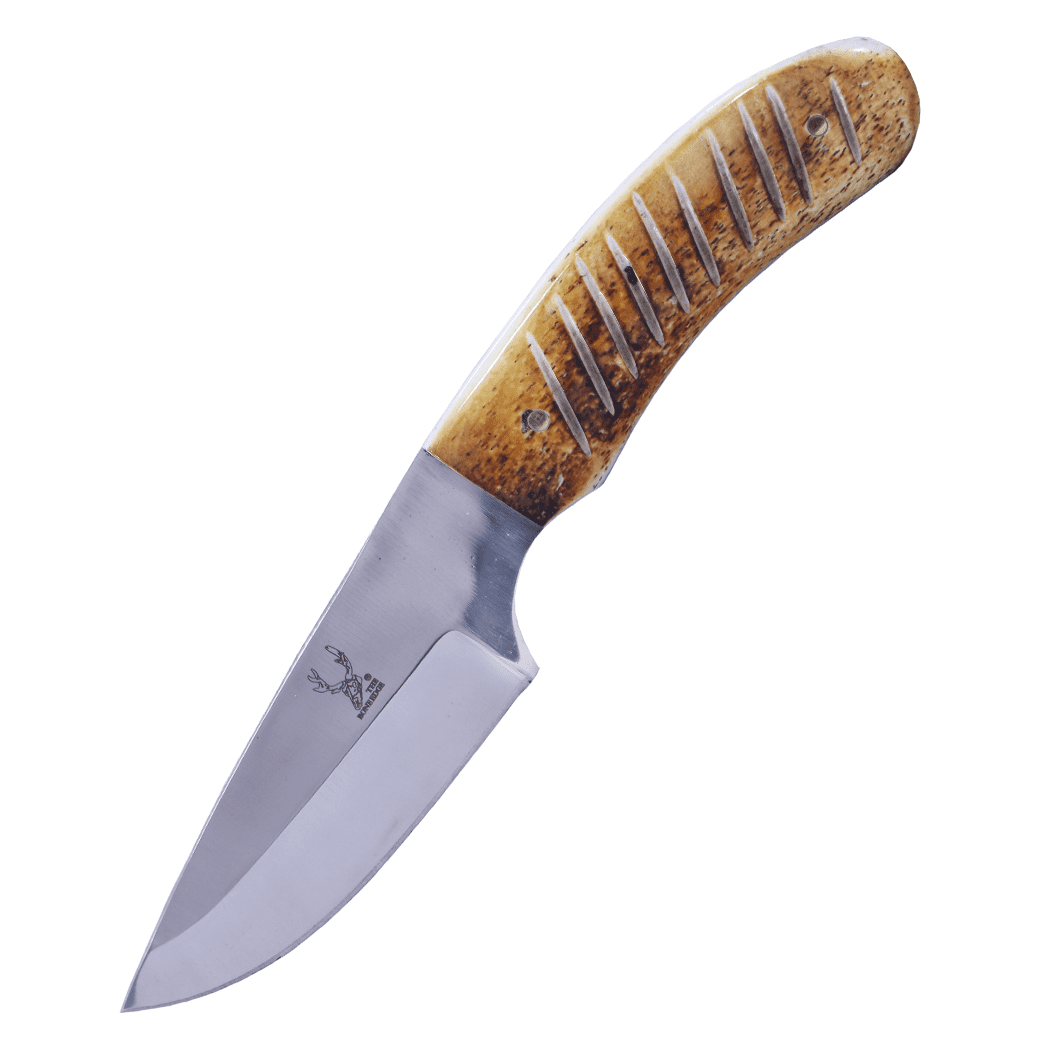 TheBoneEdge 6" Handmade Fixed Blade Hunting Camping Skinner Knife with ...