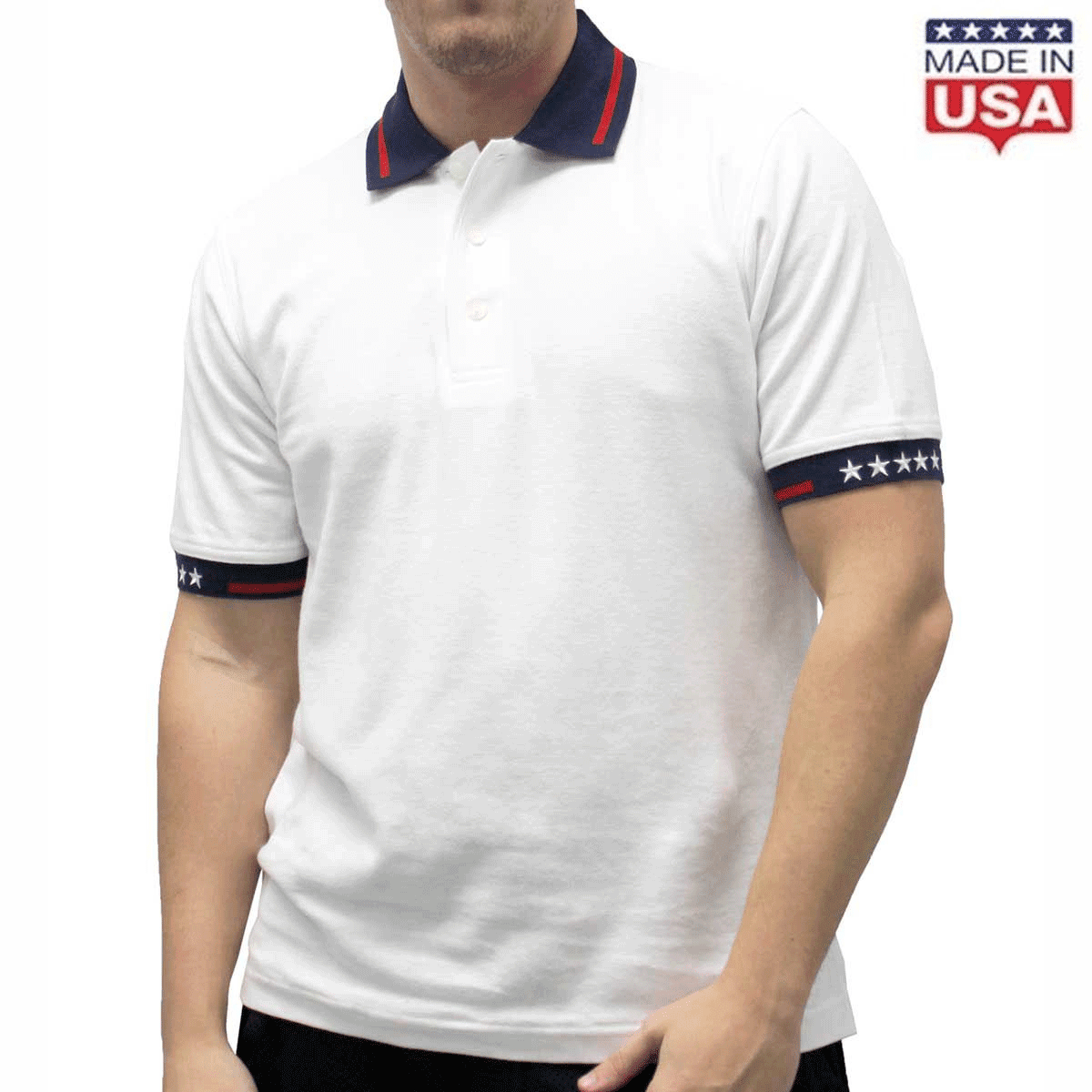TheFlagShirt Men's Patriotic Tactical Polo Shirt in With American Flag ...