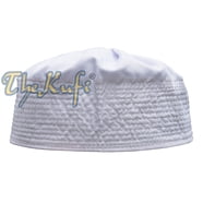 White Kofia Hat African Embroidered Kufi Cap - Walmart.com