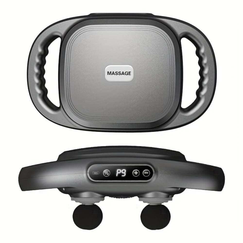 TheLSBeauty 6-Head Deep Tissue Massage Gun - Usb Rechargeable Six-head ...