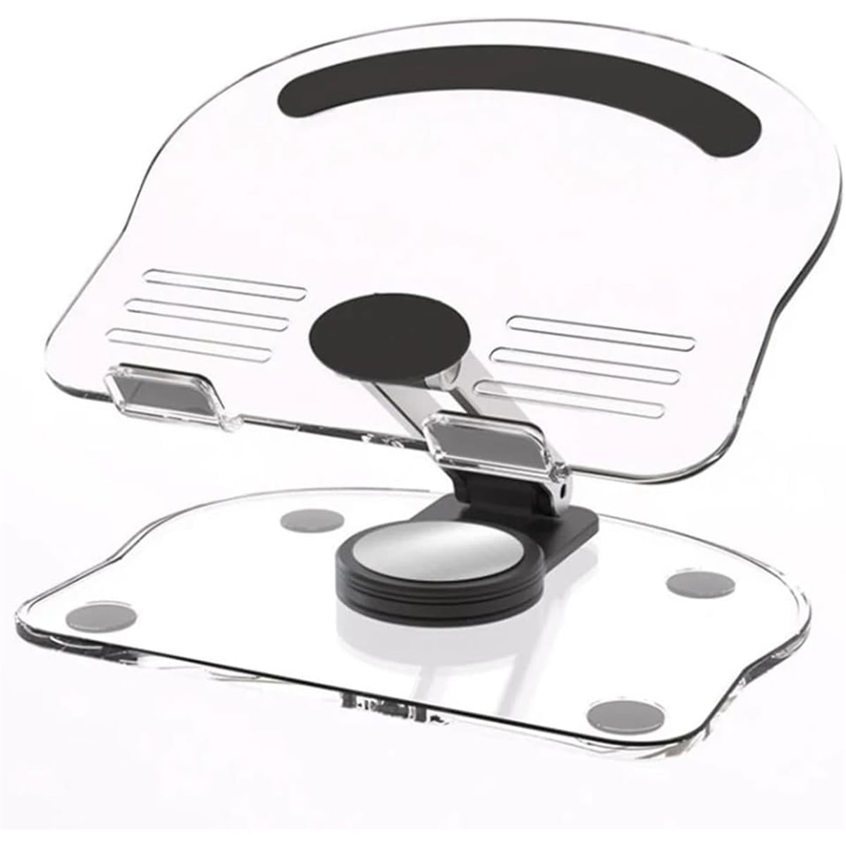 TheLSBeauty Acrylic Tablet Stand Holder with 360 Rotatable Base ...