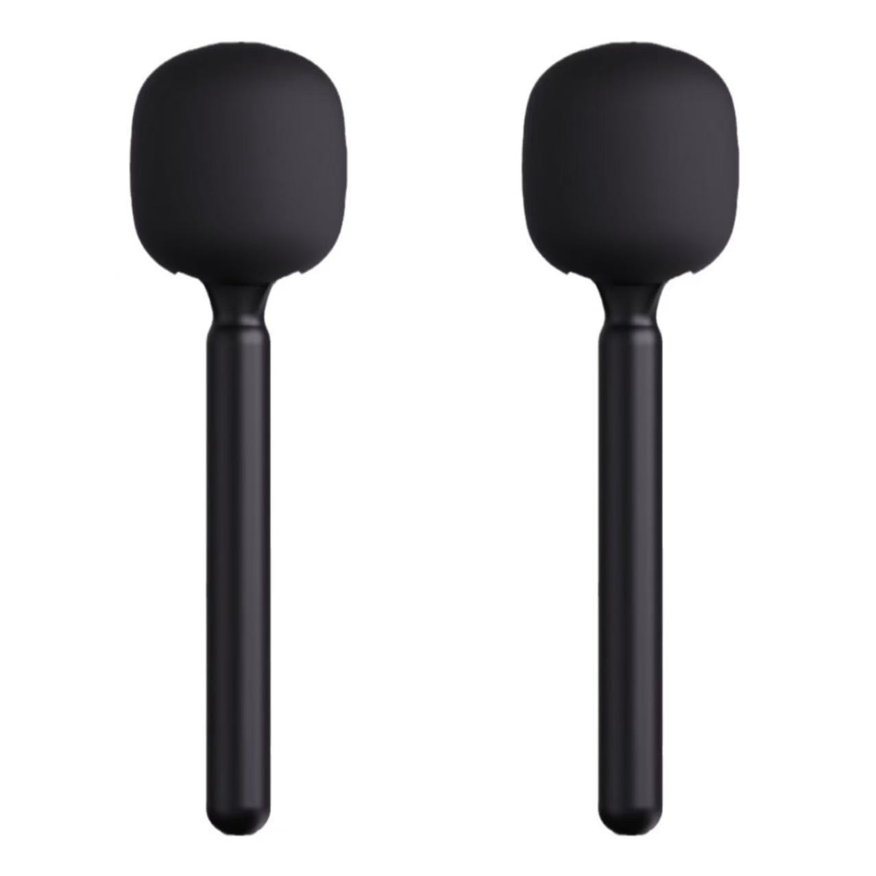 TheLSBeauty Interview Microphone Interview Handheld Adapter for Mic 1/2 ...