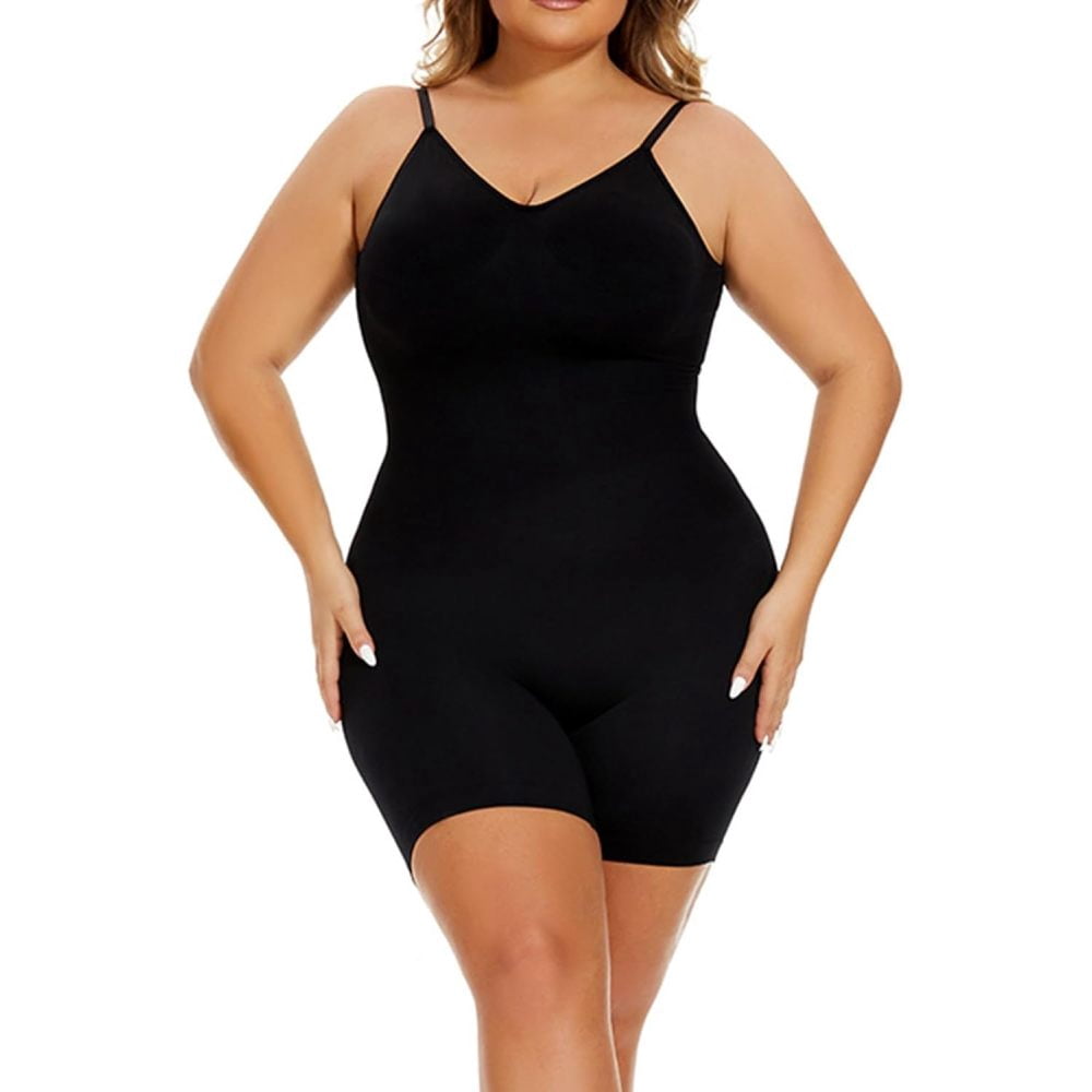 TheLSBeauty Shapewear for Women Tummy Control Low Back Butt Lifter Full ...