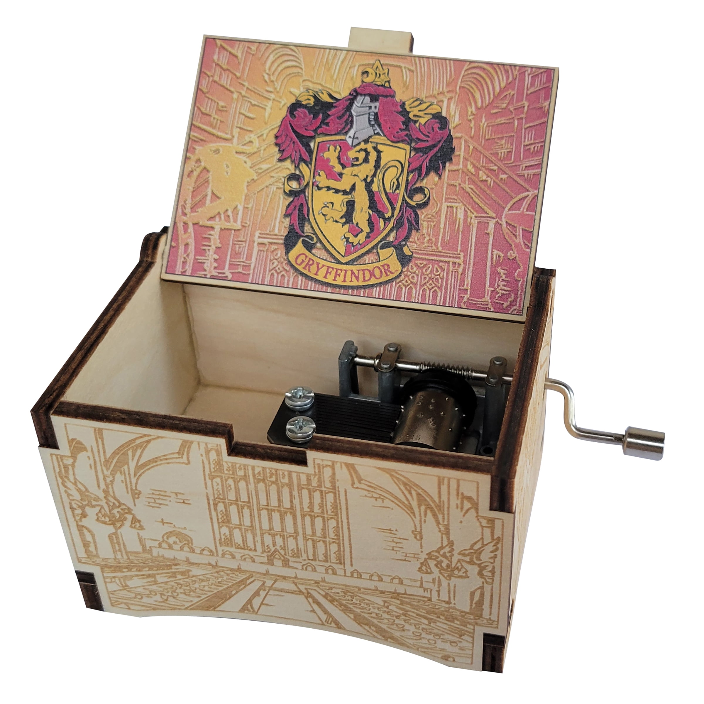 TheLaser'sEdge, Harry Potter Hogwarts Castle Music Box with Hedwig's ...