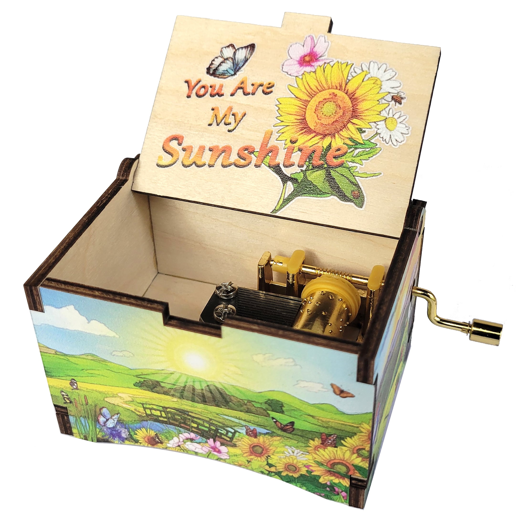 TheLaser'sEdge, Sunshine Music Box with “You Are My Sunshine” Song ...