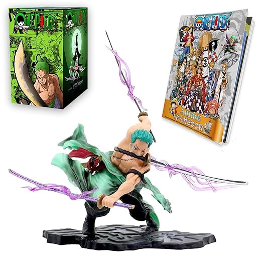 TheLittleOnes Zoro Anime Action Figures - Limited Edition Straw Hat ...
