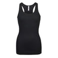 TheLovely Women's Ribbed Knit Racerback Cotton Active Tank Top ...