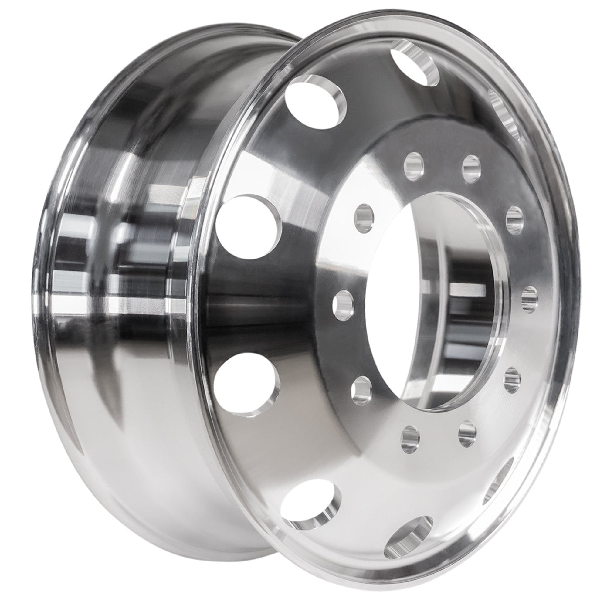 Alcoa Style 22.5x8.25 Forged Aluminum Truck Rims, Commercial Trailer ...
