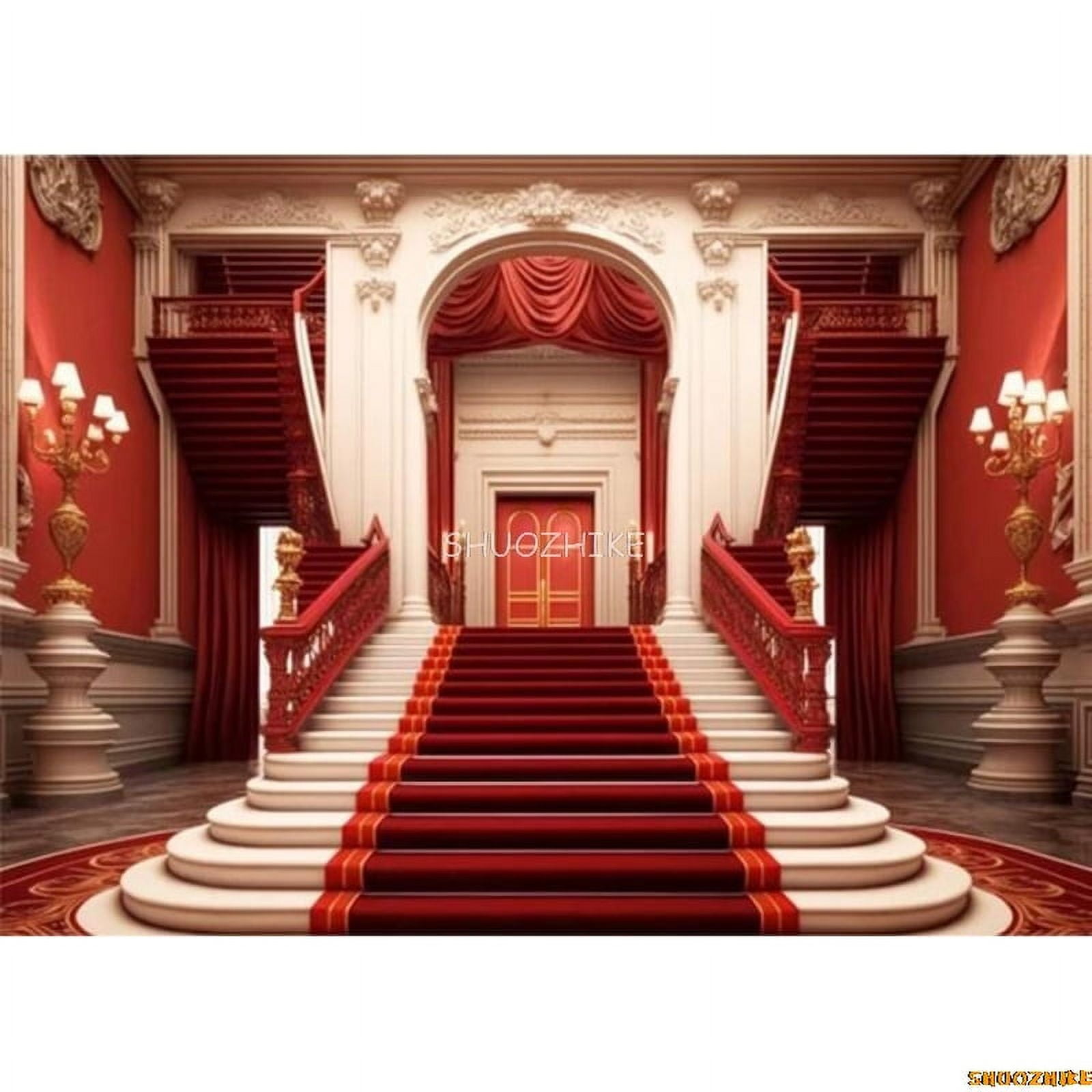 Theater Stage Photography Backdrops Classic Velvet Red Curtains ...