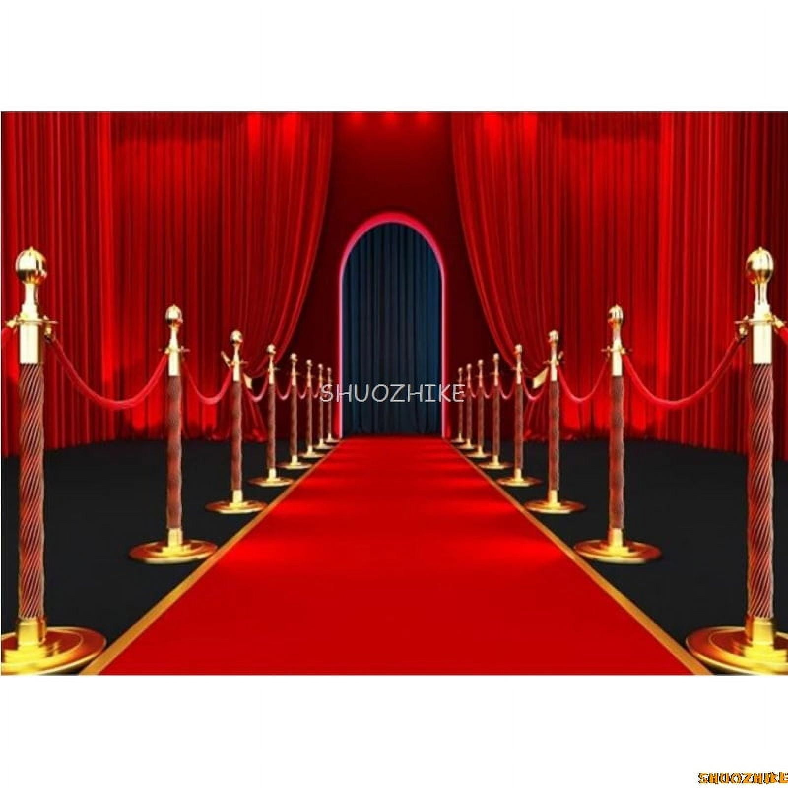 Theater Stage Photography Backdrops Classic Velvet Red Curtains ...