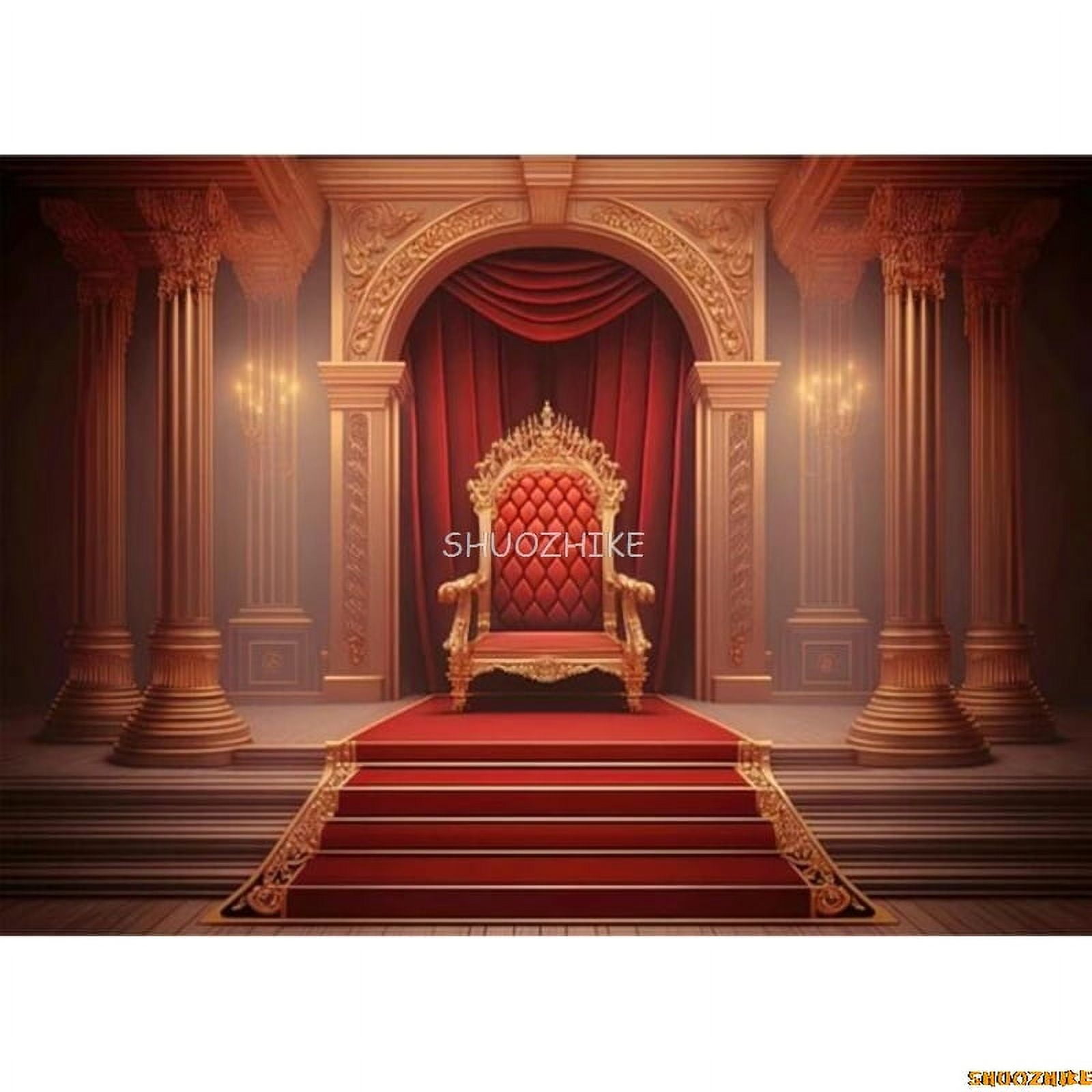 Theater Stage Photography Backdrops Classic Velvet Red Curtains ...