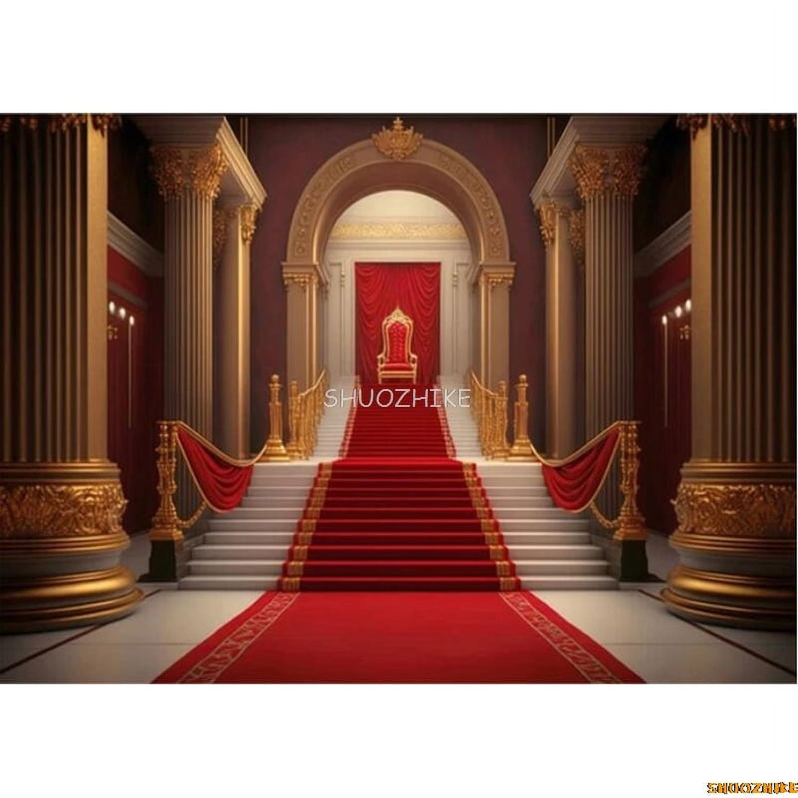 Theater Stage Photography Backdrops Classic Velvet Red Curtains ...