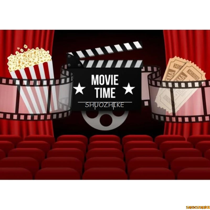 Theater Stage Photography Backdrops Classic Velvet Red Curtains ...