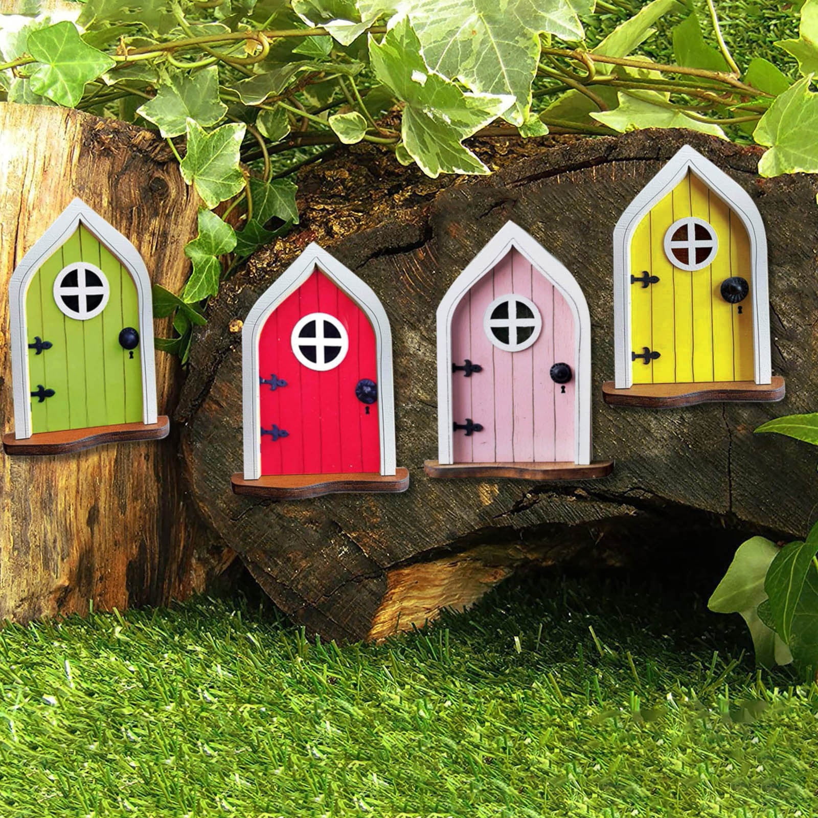 Theater-Style Decorative Craft Door, Diy Self-Assembly Elf Door Kit ...