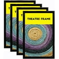 Theatre Bill Frame 4 Pack,Playbill Frames Fits 5.5x8.5 inch Playbills ...