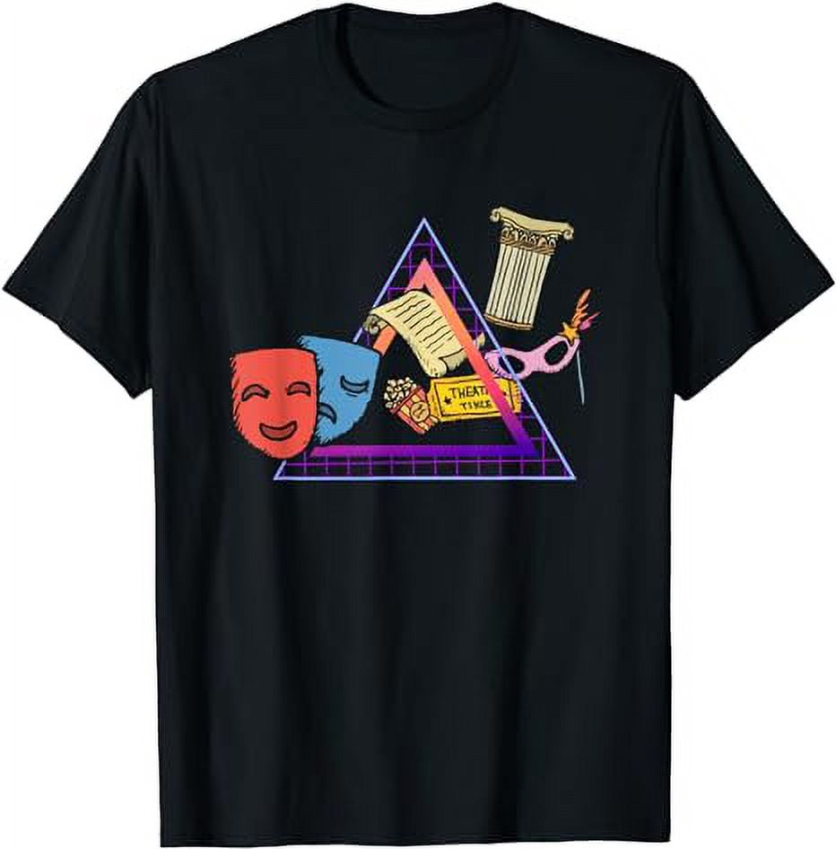 Theatre Geek Fan Drama Acting Actor Actress Broadway Show T-Shirt ...