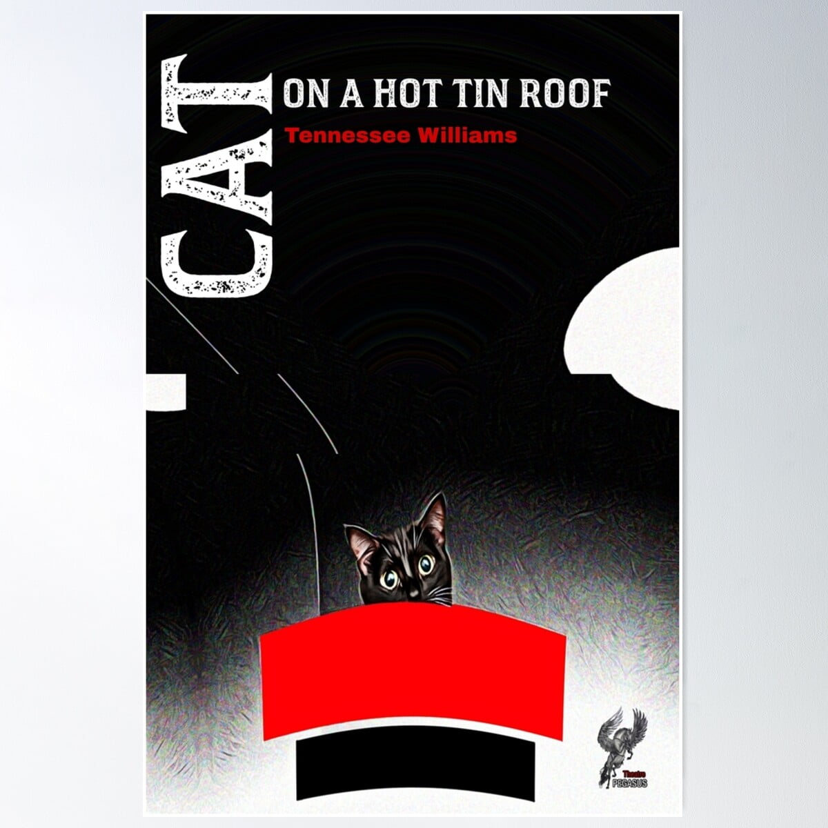 Theatre Poster: Tennessee Williams : Cat On A Hot Tin Roof Poster Wall ...