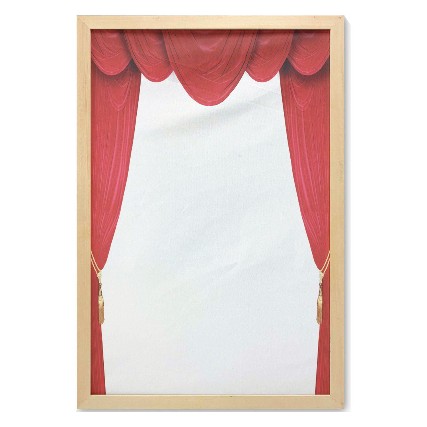 Plain Red Poster