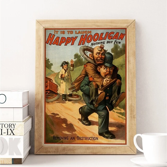 Theatricals: Happy Hooligan Removing An Obstruction 1902 By Us ...