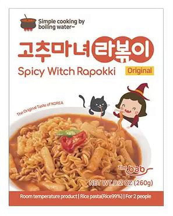 Thebab, Korean Topokki Tteokbokki 2 Servings Pack 260 g / 9.17 oz ...