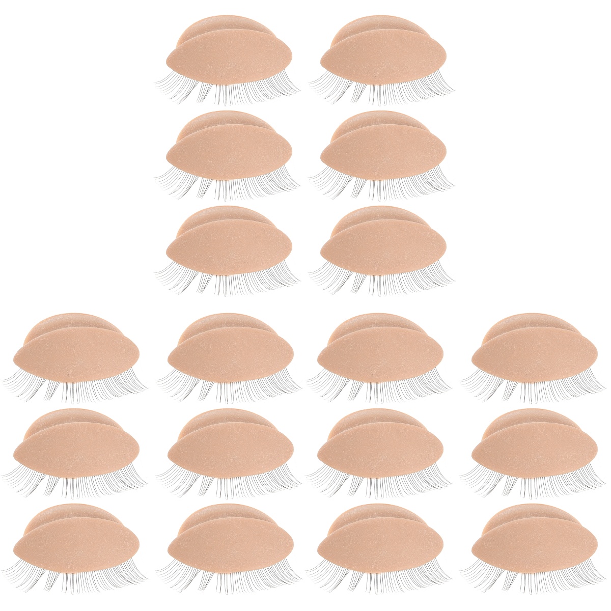Thehandy Lash Practice Module Replacement Eyelids for Mannequin Head ...