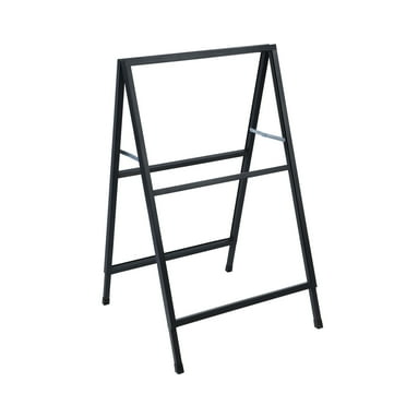 Sandwich Board Signs Outdoor A-Frame Sign Holder 24x36 inches, Black ...