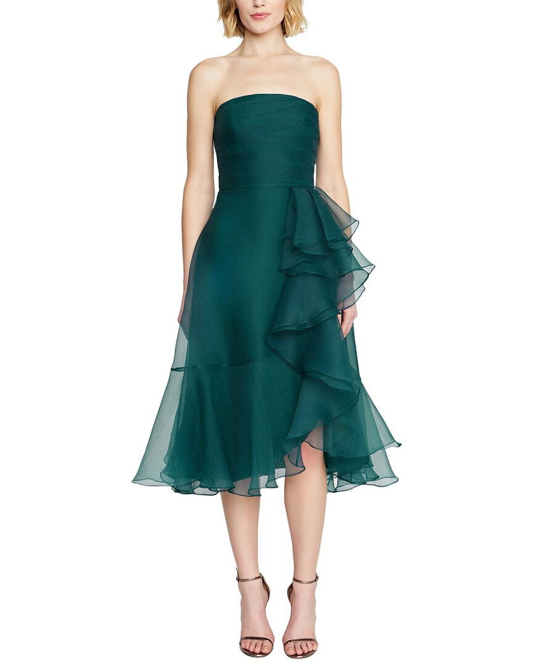 Theia womens Rachel Strapless Draped Dress, 16 - Walmart.com