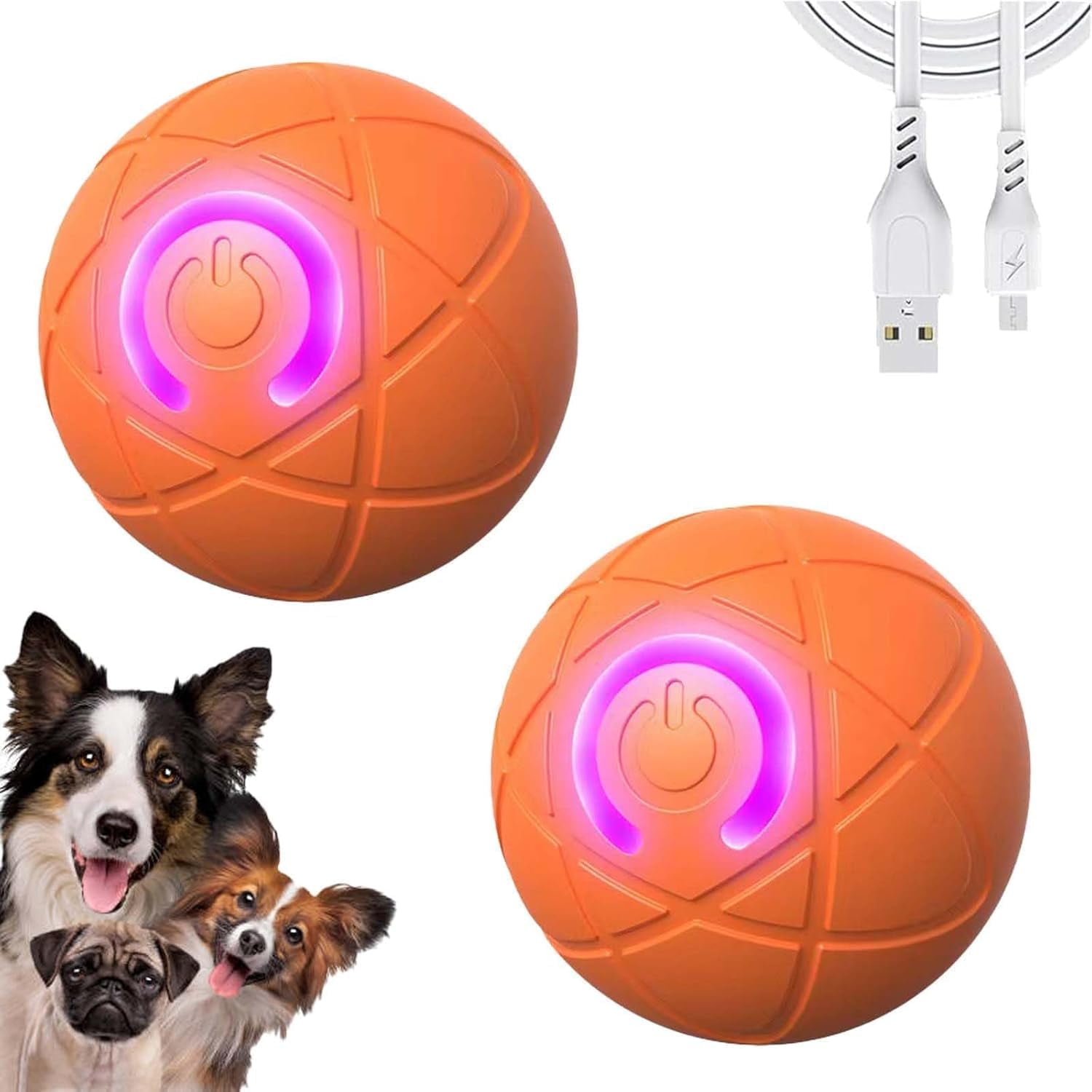 Thelifeh Smart Jumping Ball Dog Toy,Thelife Dog Ball Toy,Smart Jumping ...