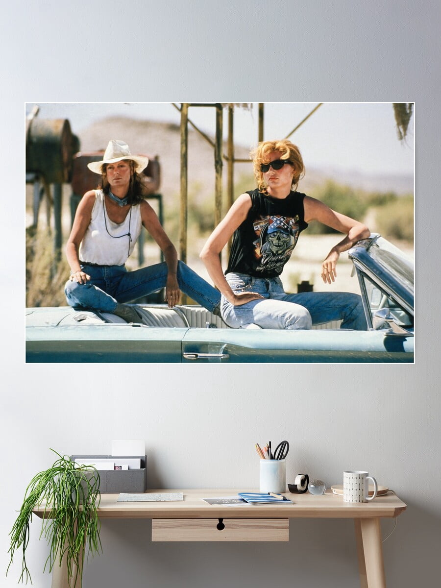 Thelma And Louise Movie T Shirt Geena Davis Susan Sarandon Poster Wall ...
