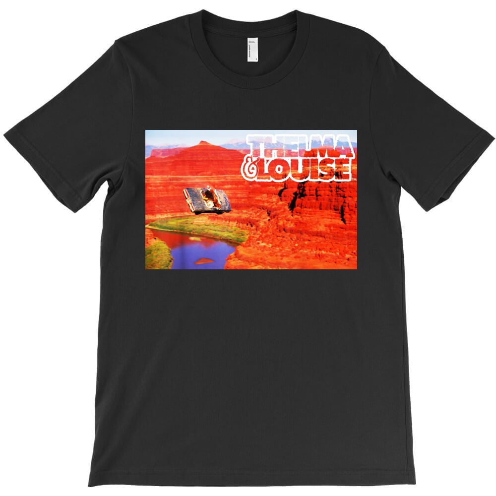 Thelma & Louise Flying Car Portrait Funny 90s Movie Graphic H30318 ...