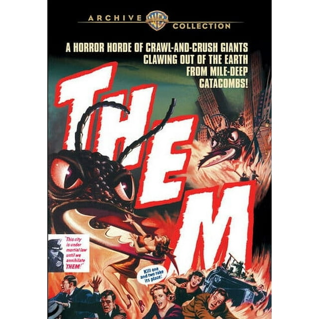 Them! (DVD), Warner Archives, Sci-Fi & Fantasy - Walmart.com