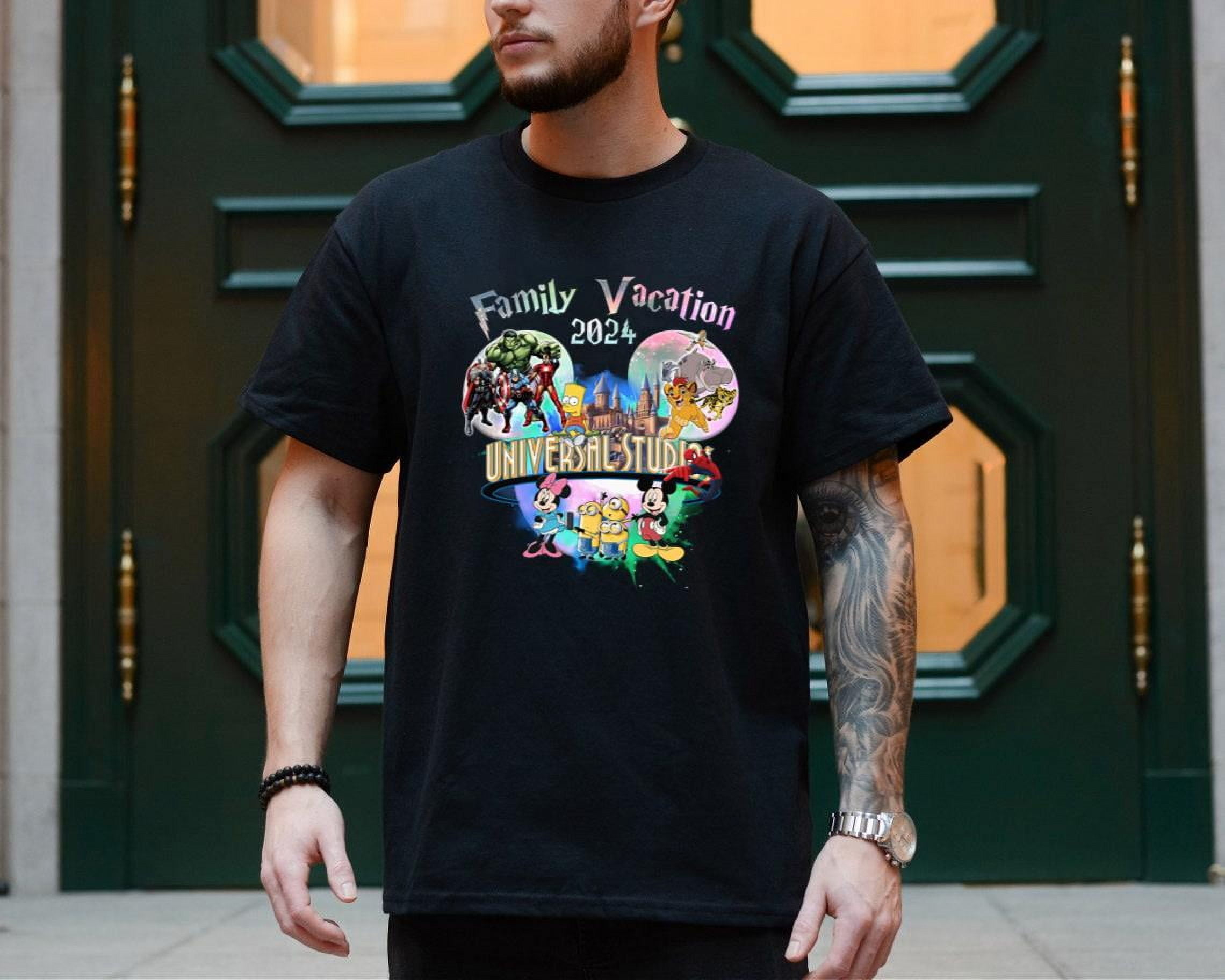 Theme Park Adventure T-Shirt, Family Vacation Trip Tee, Animation Park ...